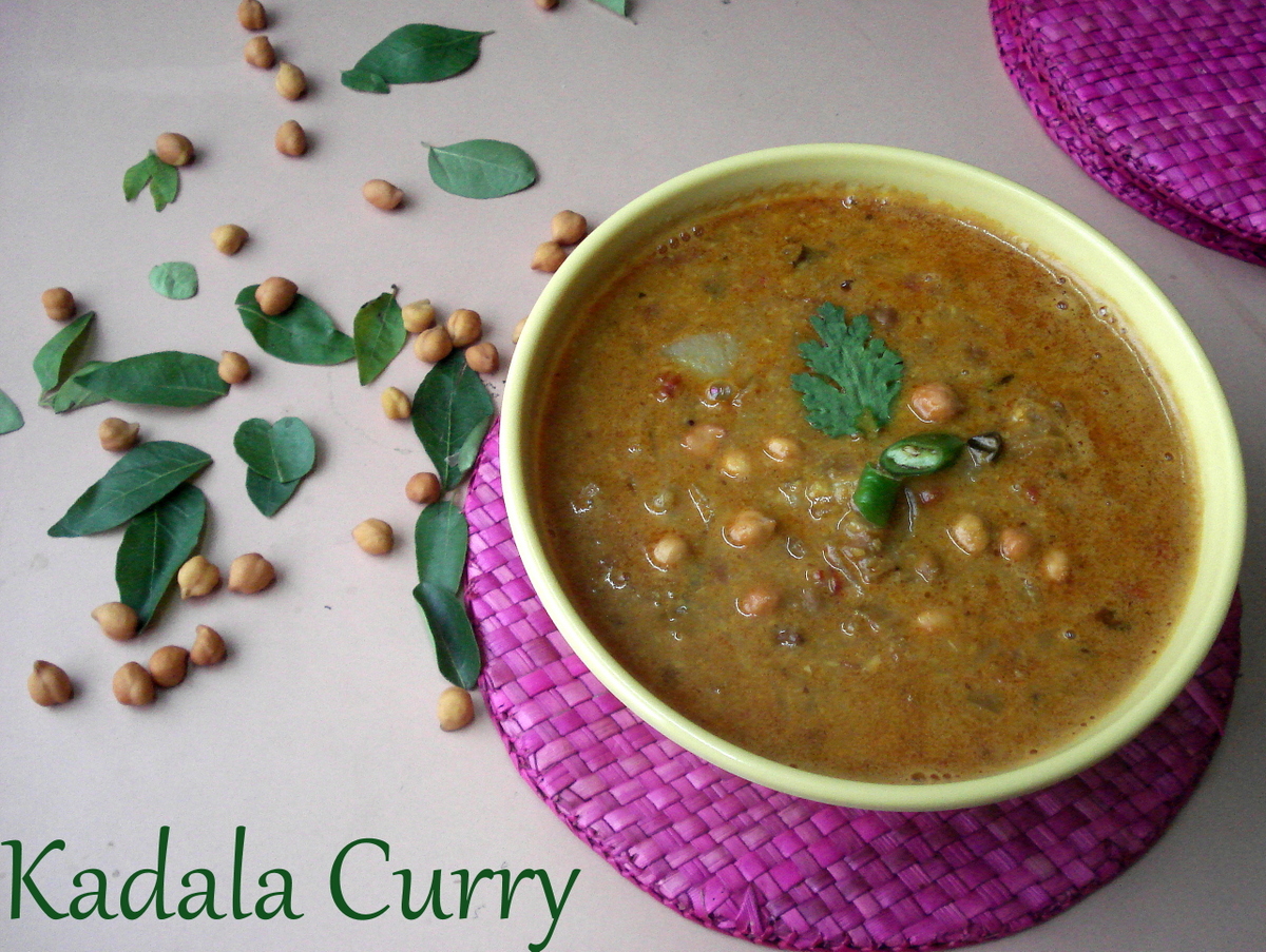 Palakkad Chamayal: Kadala Curry