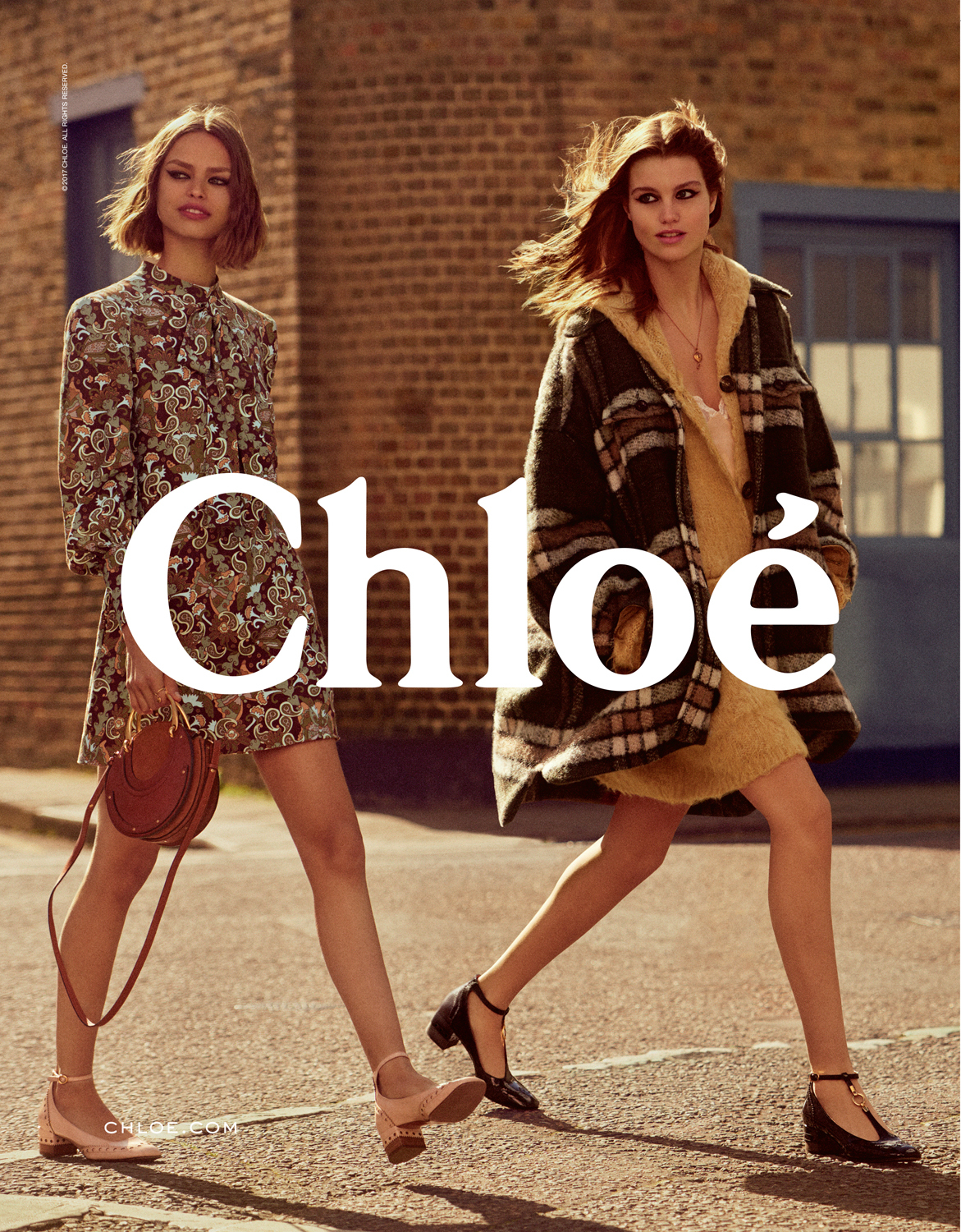 AD Campaign: Chloe Fall/Winter 2017.18: Luna Bijl & Birgit Kos by ...