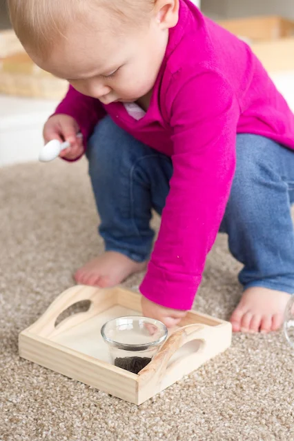 Introduction to Spooning for Montessori Toddlers