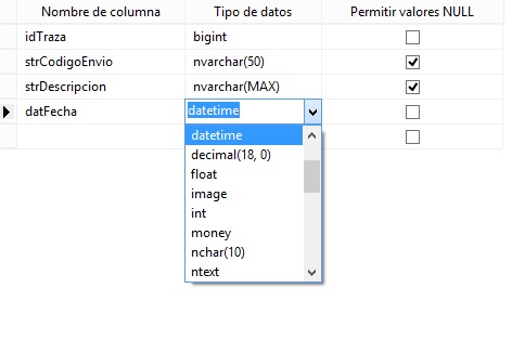 Análisis y Programación: Sql Server 2014.Crear una tabla
