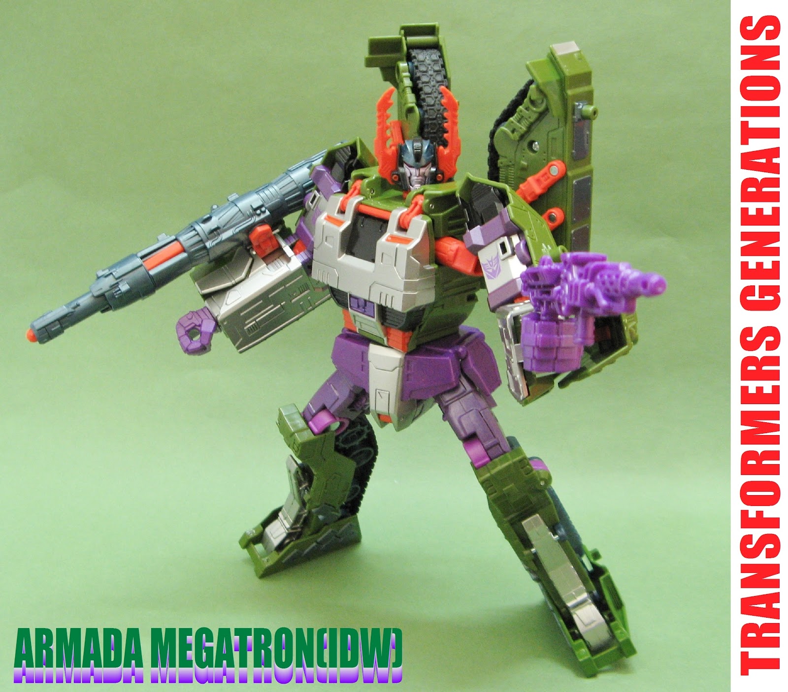 Transformers Generations Leader Class ARMADA MEGATRON IDW變形金剛世代系列領袖級大艦隊麥加登/威震天