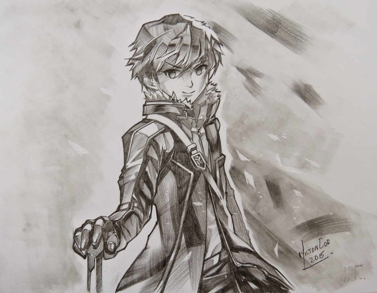 Art, Painting, Drawing, Tips and Tutorials: Drawing Kirito from Sword ...