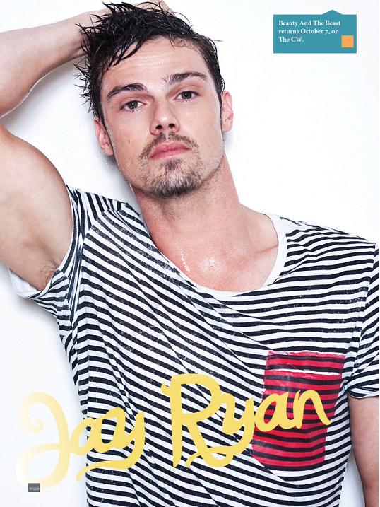 VJBrendan.com: Jay Ryan In 'Bello' Magazine