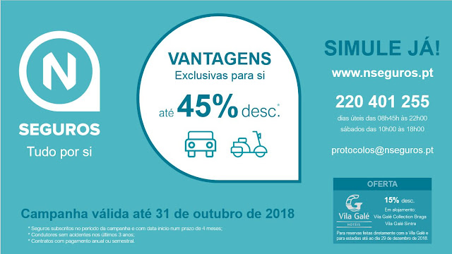 Casa do Pessoal SCML: Campanha OUTUBRO N Seguros - Descontos até 45%!