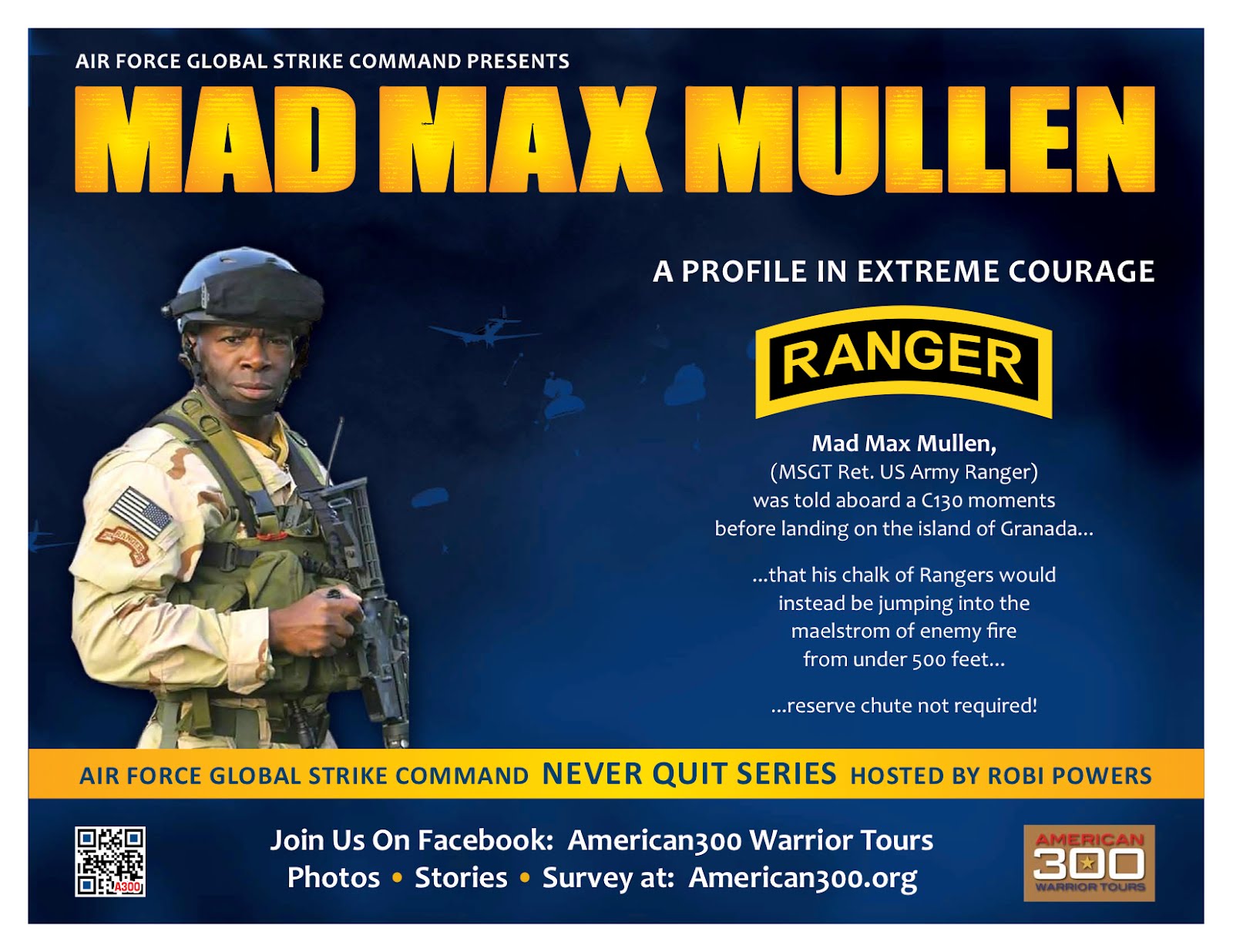 American300 Tours News: RANGER...mad max mullen