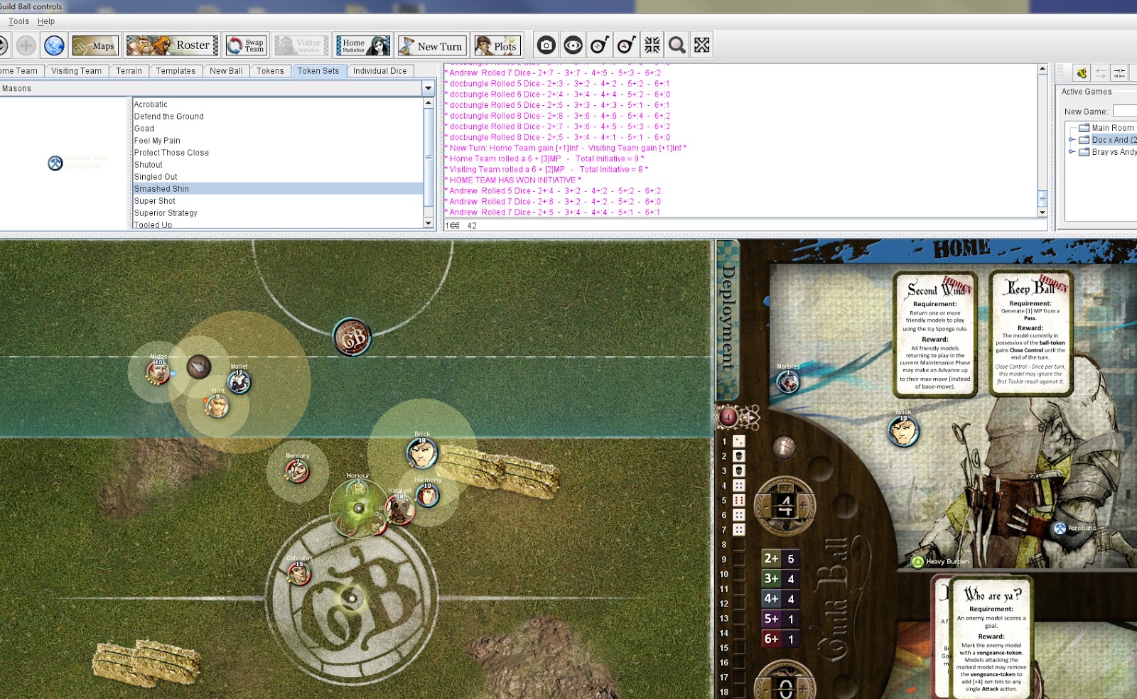 The Small Lands: Guild Ball on Vassal Engine