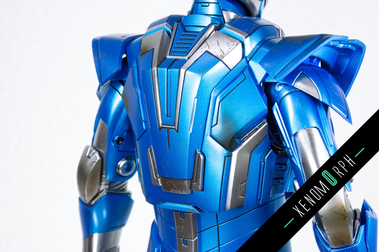 Hot Toys Iron Man Blue Steel - IM 3 1/6 MMS391 - photo and video review