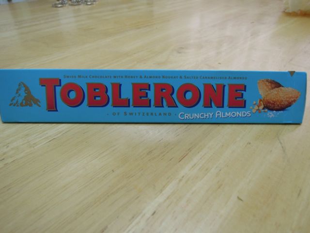In Pinay's Tummy: TASTE OF SWITZERLAND: LIGHT BLUE TOBLERONE