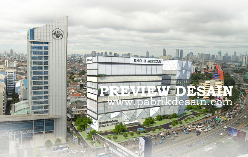 JASA DESAIN 3D INTERIOR GAMBAR EKSTERIOR: Jasa design bangunan gedung ...