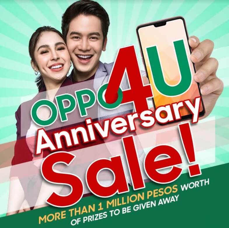 OPPO Announces OPPO4U Anniversary Sale Promo with Lots of Discounts ...