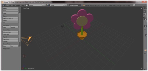 welcome: Membuat Bunga 3D Dengan Blender