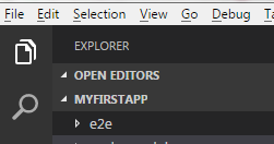 Sql server, .net and c# video tutorial: Angular CLI Create new project