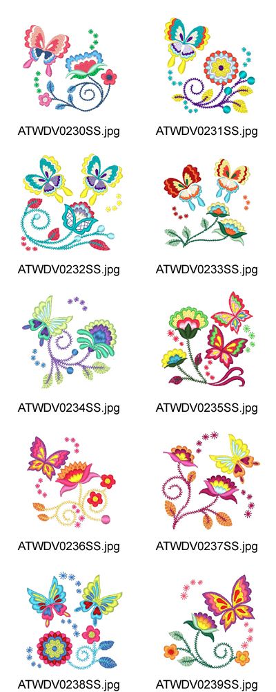 World of textile : COMPUTERIZED EMBROIDERY DESIGN