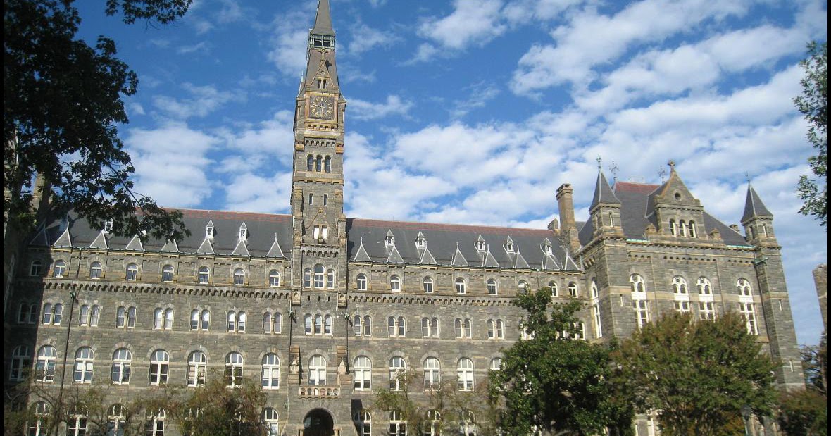 How to get Education Information of Georgetown University