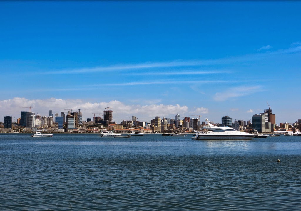 Alguns prédios de Luanda