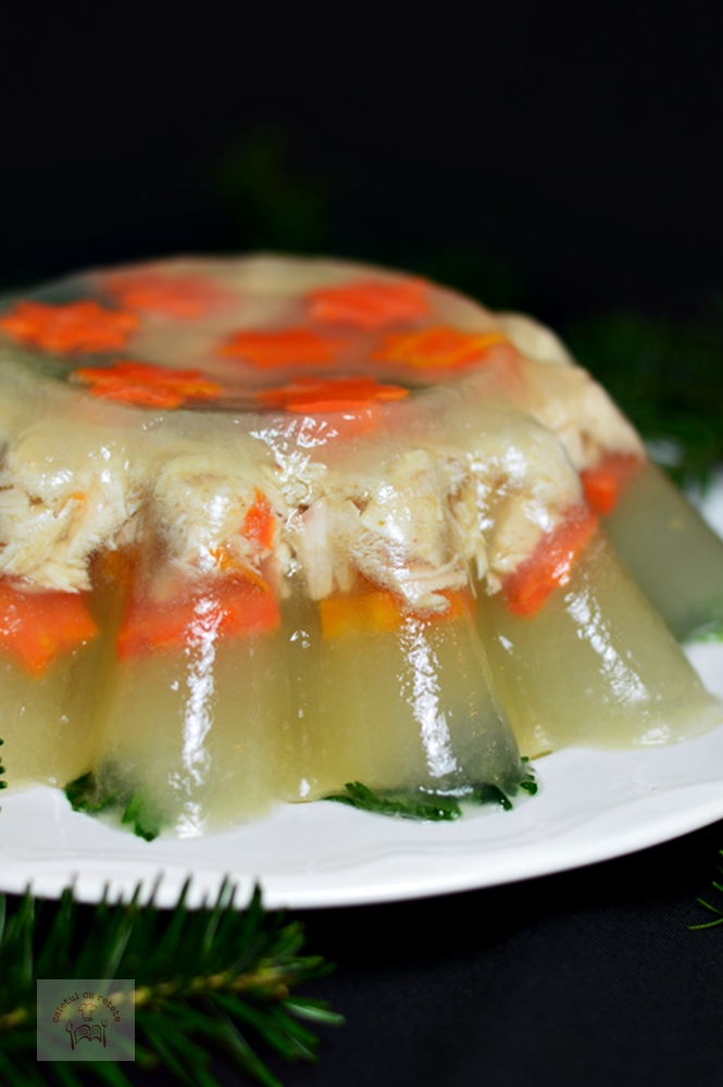 Racitura (piftie) de pui - CAIETUL CU RETETE