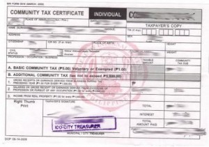 All About Family...: Does Cedula has requirements?