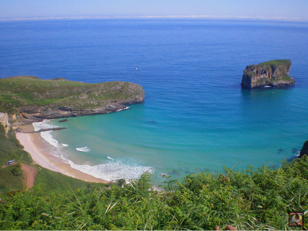 Playas con encanto: Playa la Ballota en Llanes (Asturias)