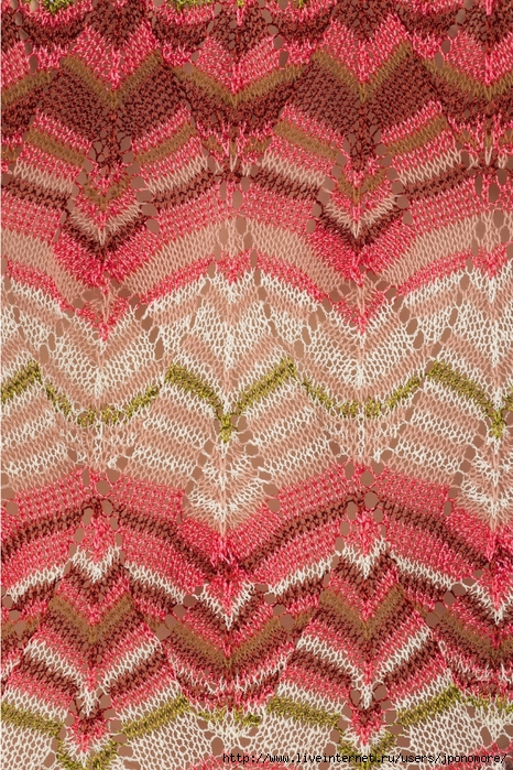 Irina: Collection of designs in Missoni style.