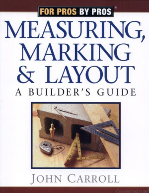 Books for Brickwork: Measuring, Marking and Layout