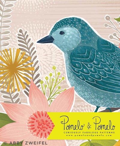 print & pattern: BLUE PRINT NY - pomelo & pomelo