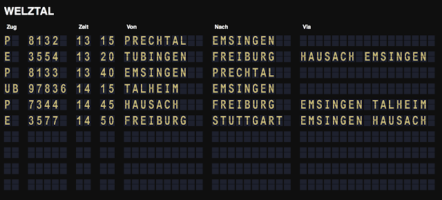 Lostentry - Welztalbahn, Model Railroading, and more: A split-flap ...