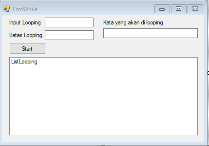 Basic Vb.Net - While