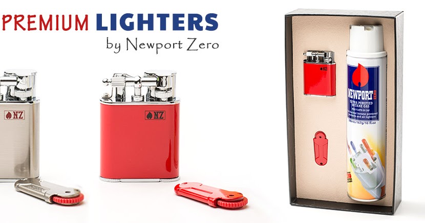 NEWPORT Zero Butane: Premium Cigar Torch Lighter By Newport Zero