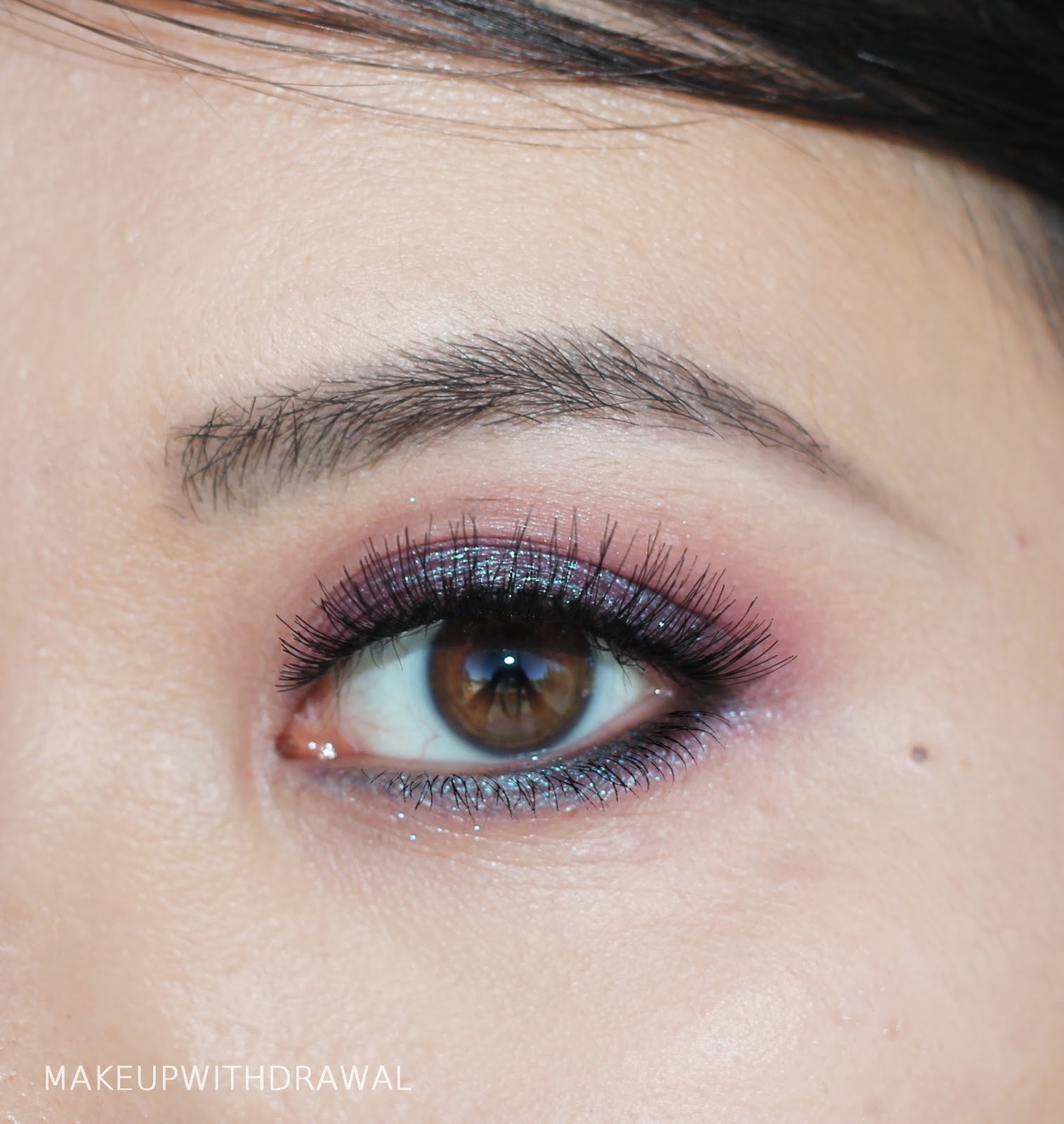 Magenta/Blue Duochrome Eyes | Makeup Withdrawal
