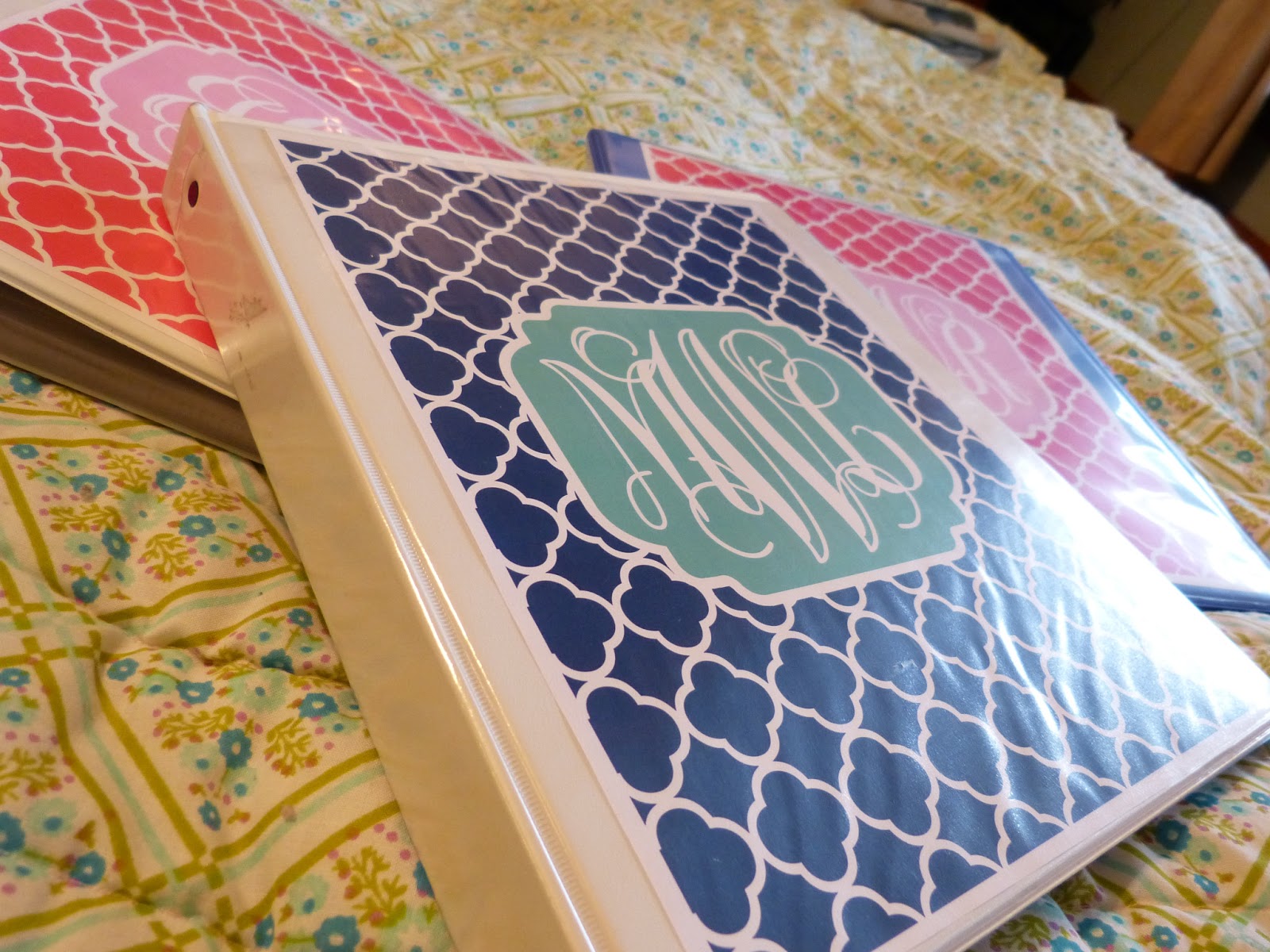 Monica Wilkinson: Monogrammed Notebooks