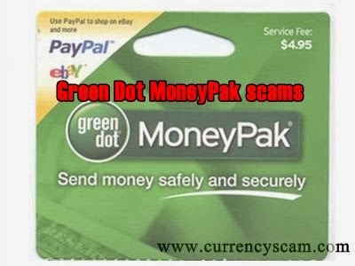 BLACK HOLE: Scammers now using Green Dot MoneyPak cards and PAY POWER ...
