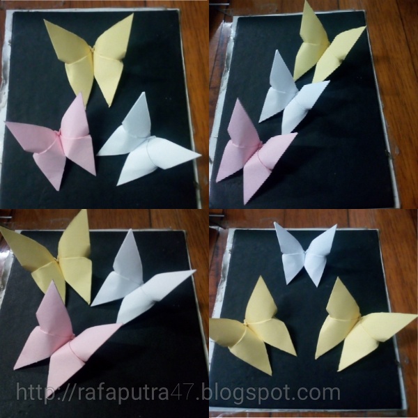 Cara Membuat Origami Kupu-kupu Kertas Cantik dan Indah - Origami unik