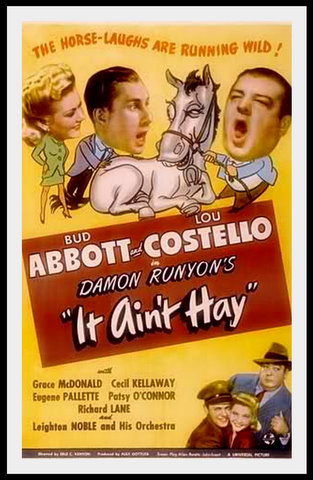 Mike Cline's THEN PLAYING: HEY ABBOTT - THE FILMS OF BUD ABBOTT & LOU ...