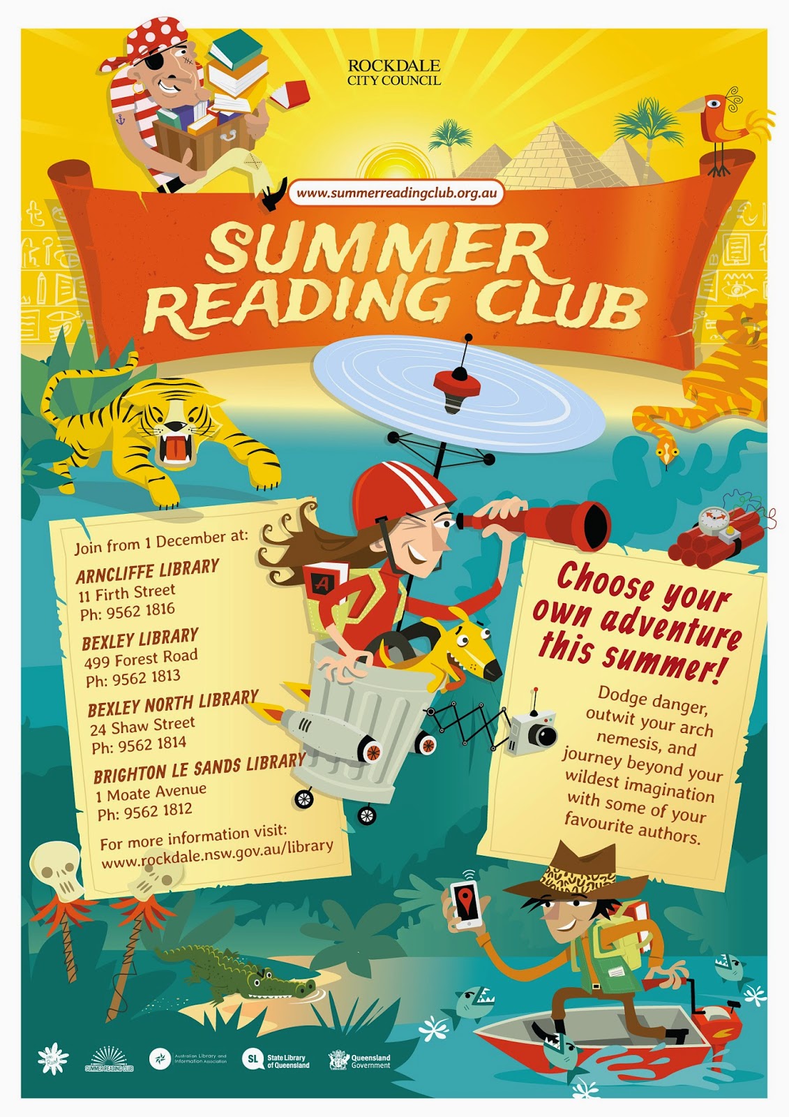 Rockdale Library News: Summer Reading Club for Preschoolers, Primary ...