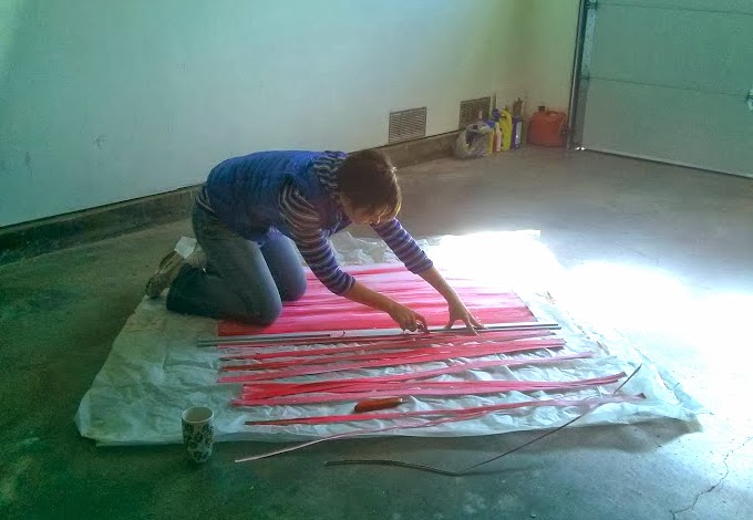 Woven Painting - The Palette Muse