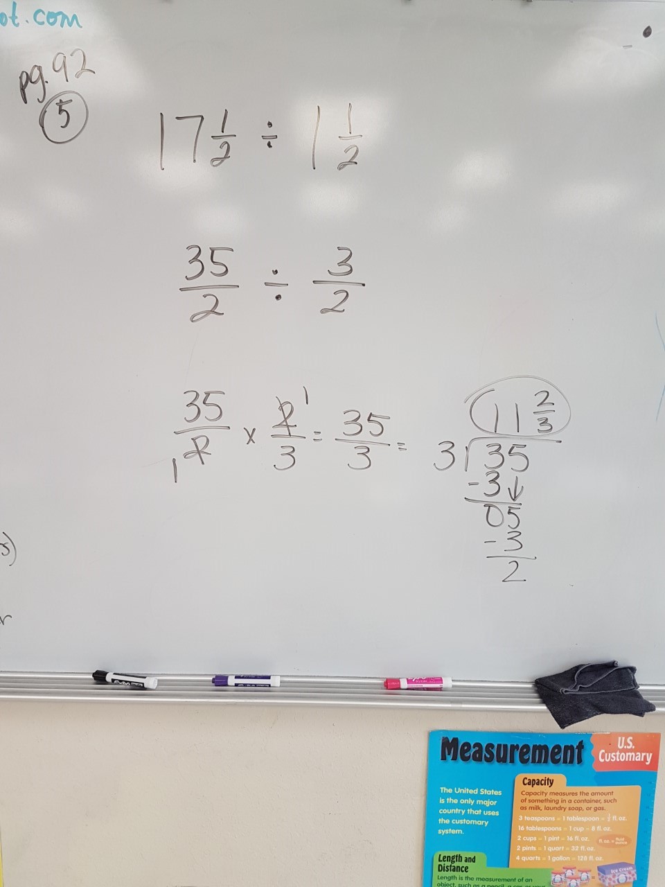Mrs. Negron 6th Grade Math Class: Lesson 4.3 - Dividing Mixed Numbers