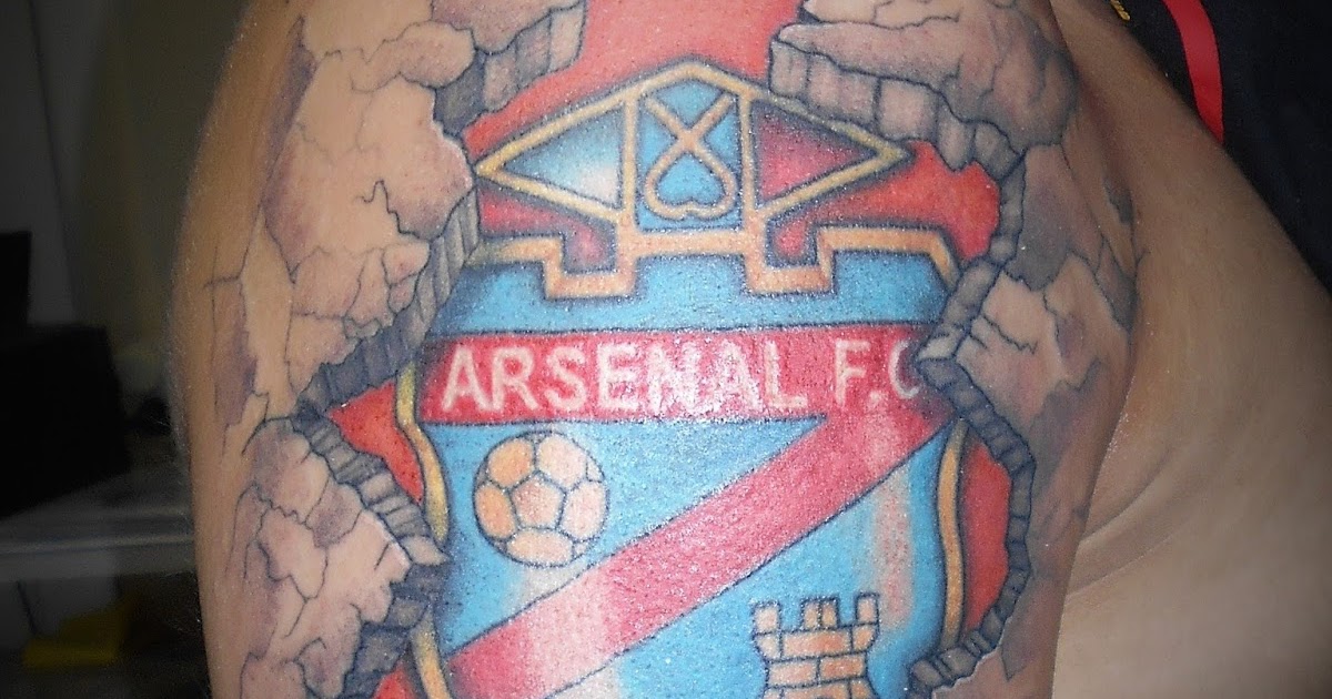 TATUAJES L.F.A.: TATUAJE ESCUDO ARSENAL F.C.
