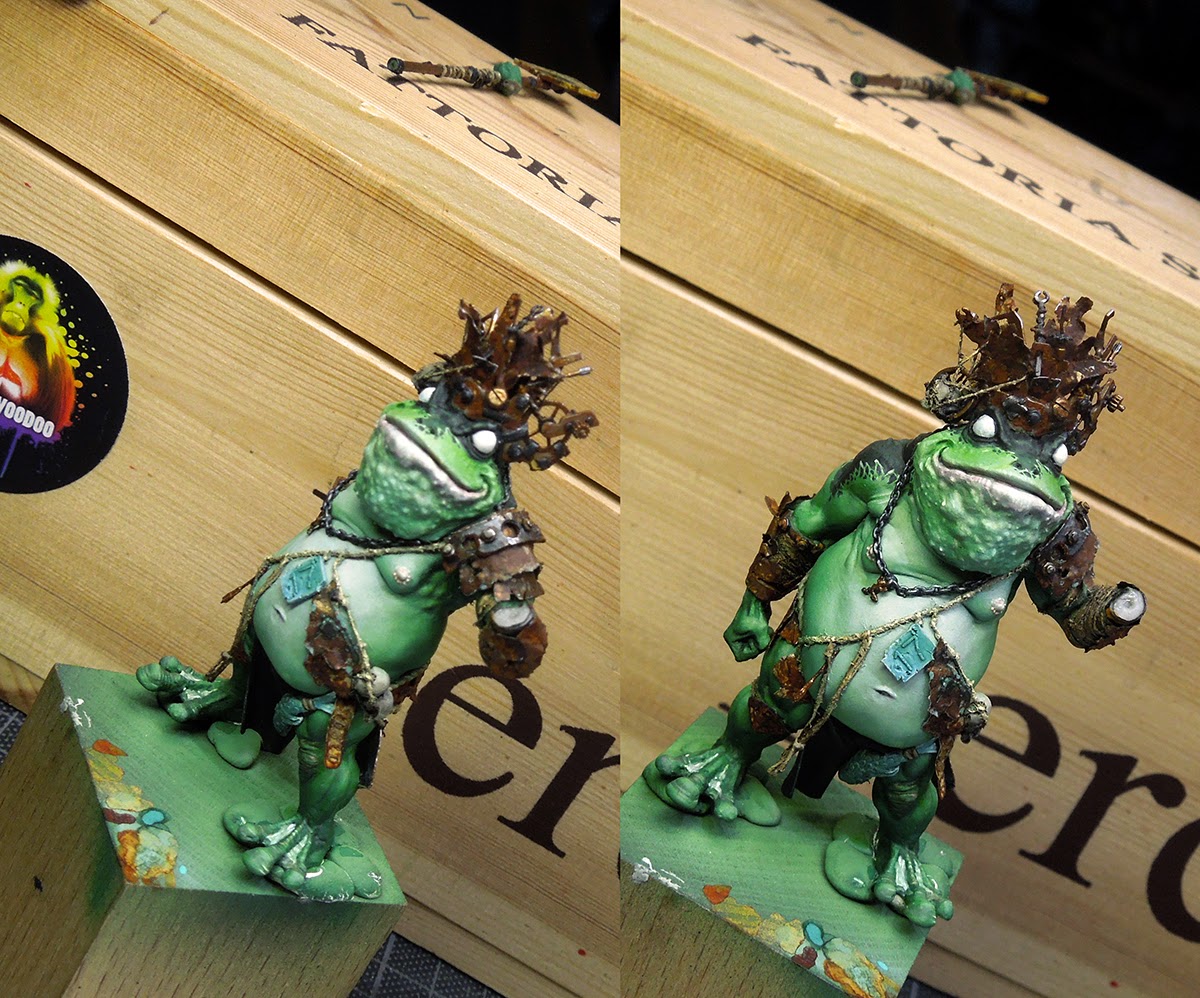 Step by Step: Painting the Toad King | planetFigure | Miniatures