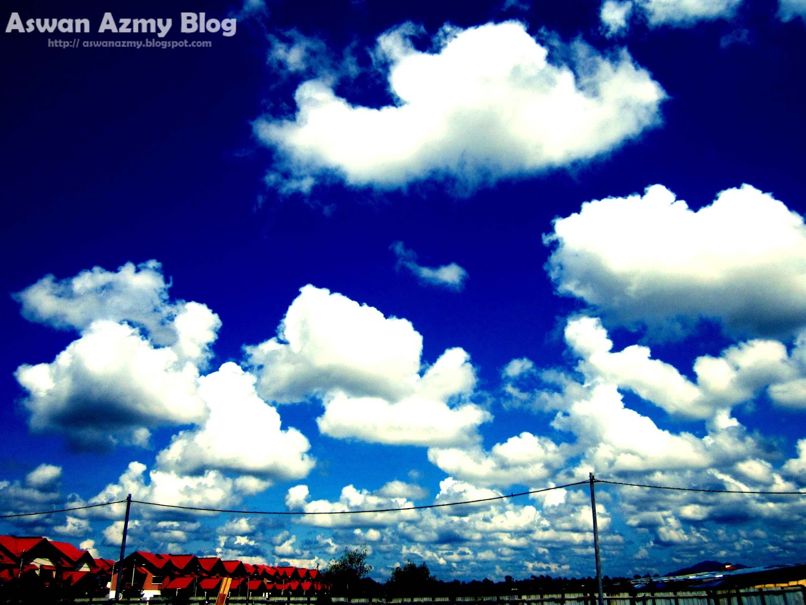 Awan yang menenangkan fikiranKu