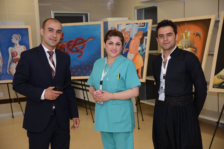 kurdistanart: Solo exhibition from Shar hospital By: Kurdish Artist ...