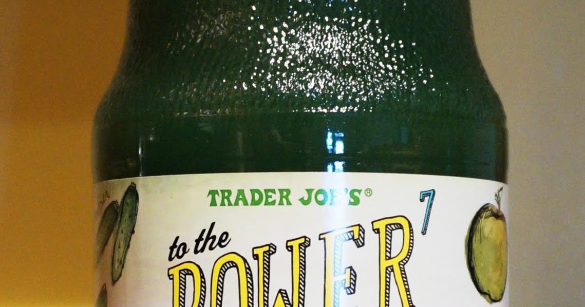 Exploring Trader Joe's: Trader Joe's To The Power Of Seven Green Organic Juice Blend