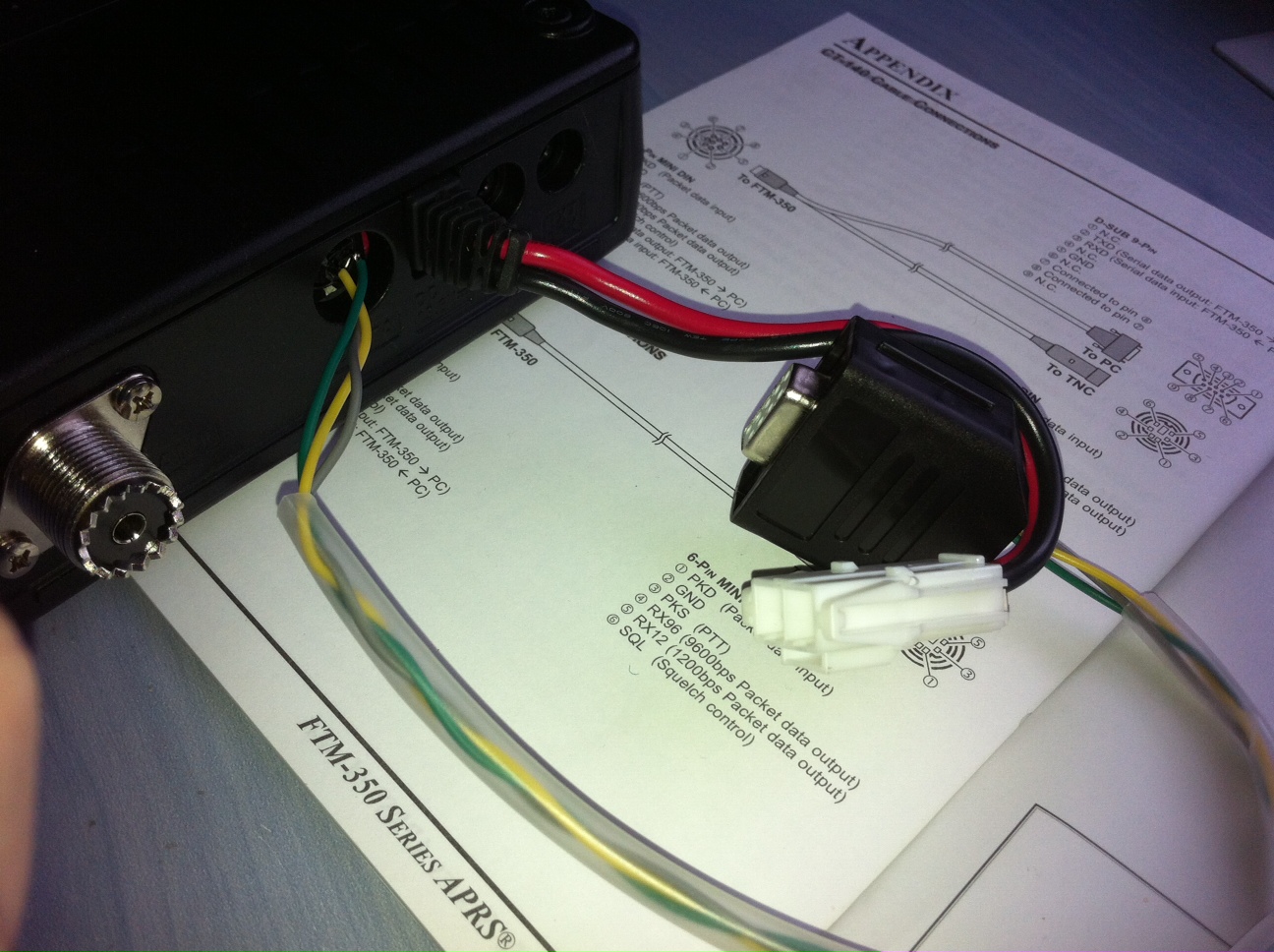 F4GMU radioamateur: [TUTO] Mise à jour Yaesu FTM-350