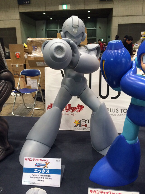 Rockman Corner: Gigantic Mega Man X Figure Revealed at WonderFest