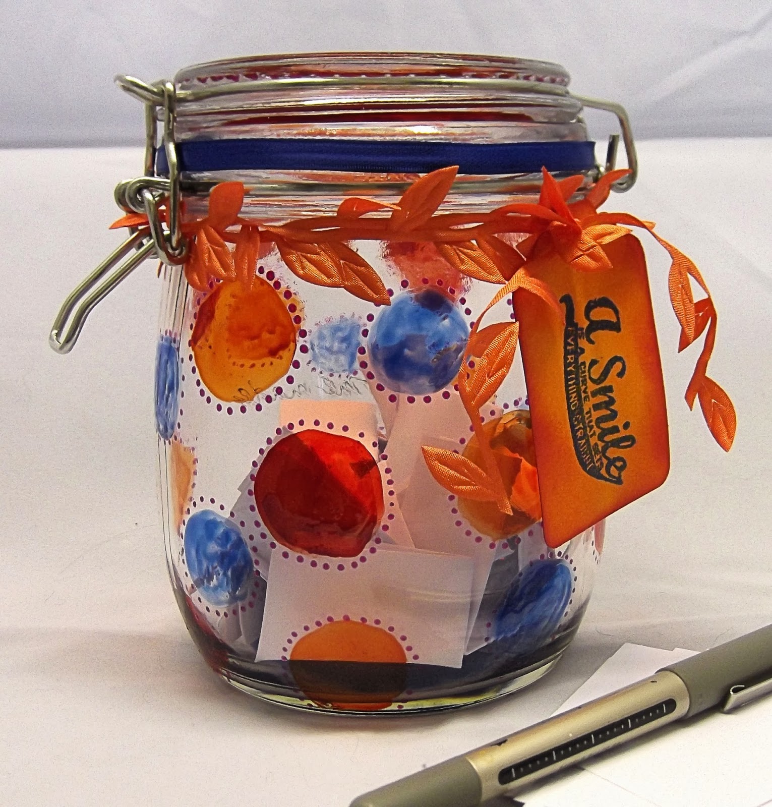 Karen's Carry Ons: My 'Happy/Smile' Jar!