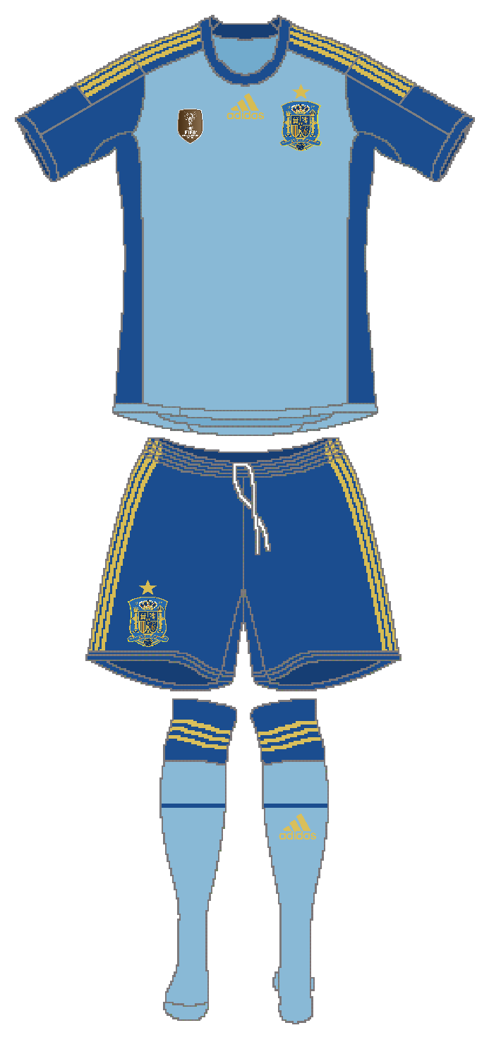 Rey Sport Design: Spain 2014 World Cup Kits