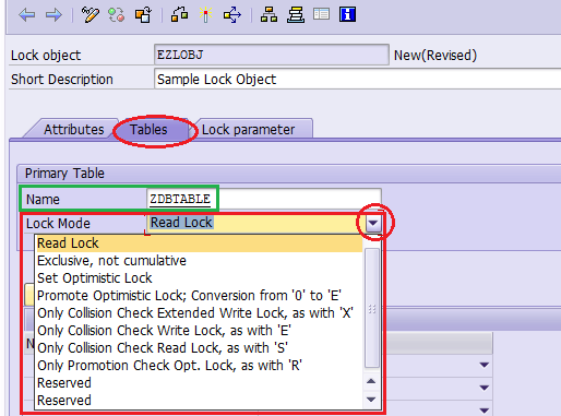 Learn Sap Abap Online For Free Creating Lock Object