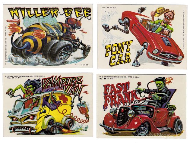 Just A Car Guy: Weird Wheels, Roth inspired caricatures, released in ...