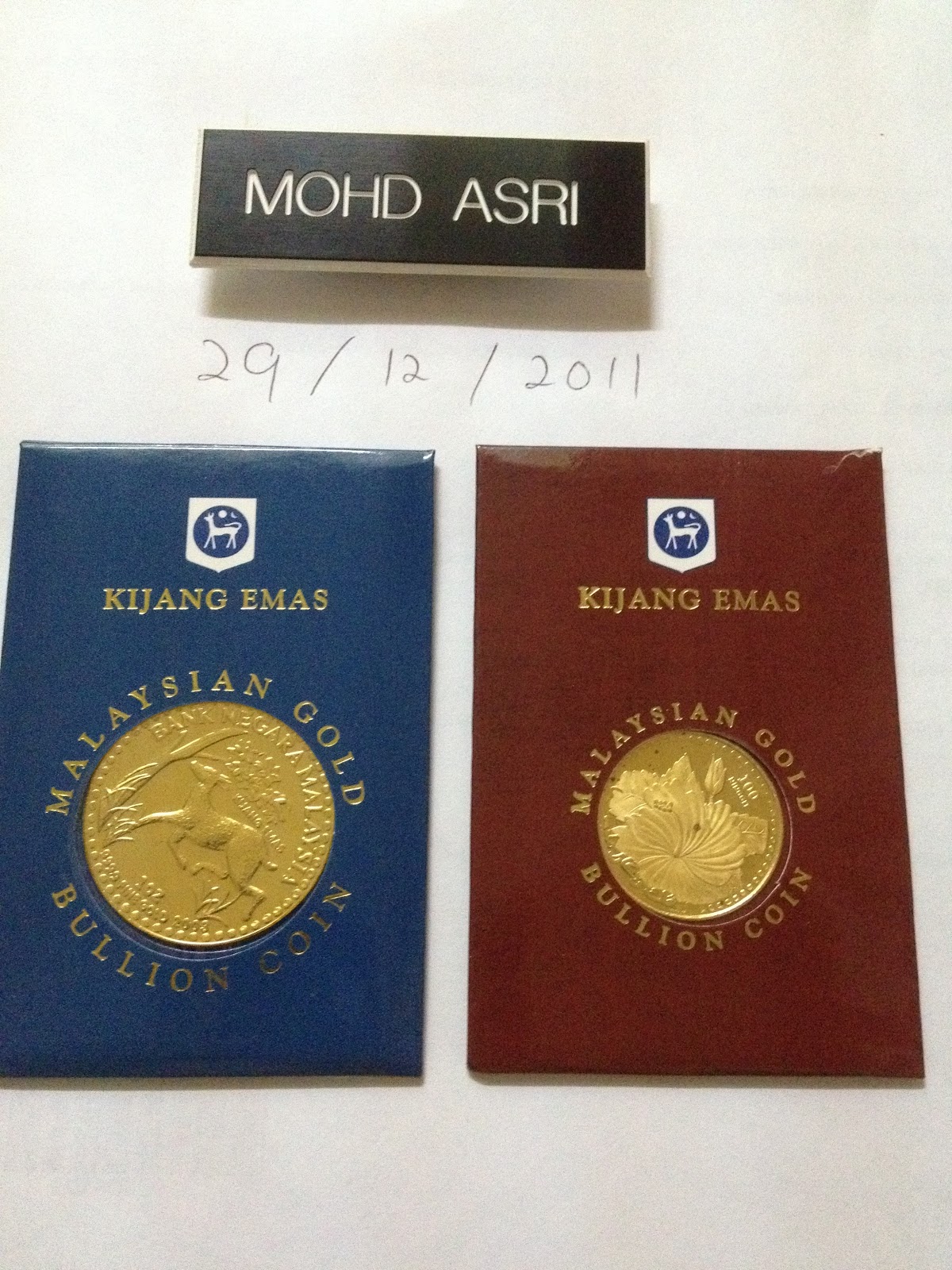 Republik Emas: KIJANG EMAS MALAYSIA