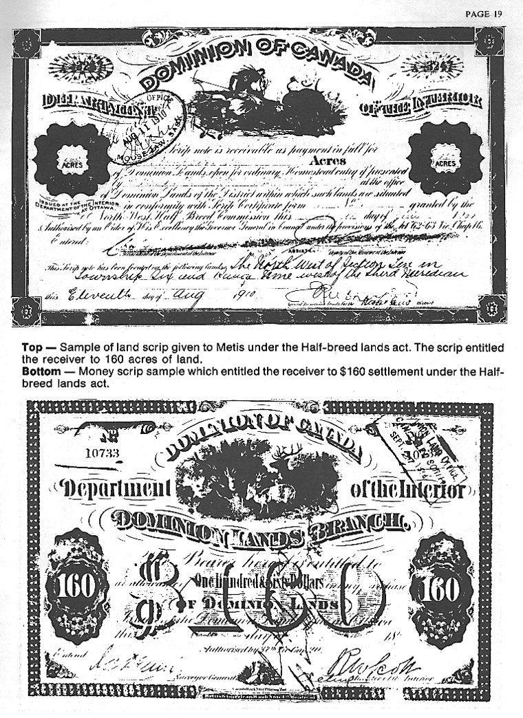 Métis and their Collective Rights: Important Dates to the Achievement ...