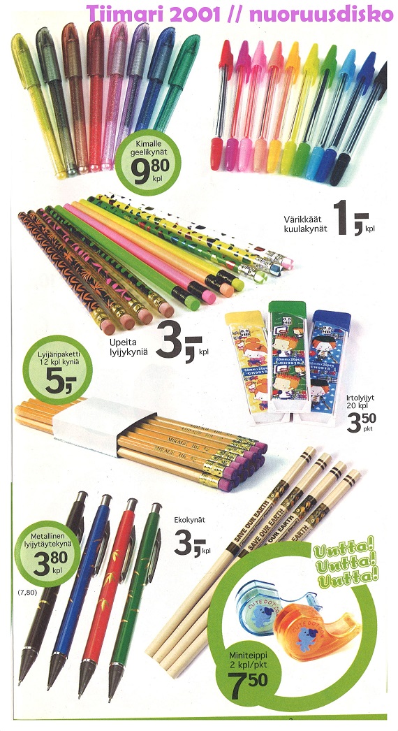 Nuoruusdisko: Tiimari - tilpehööritaivas!